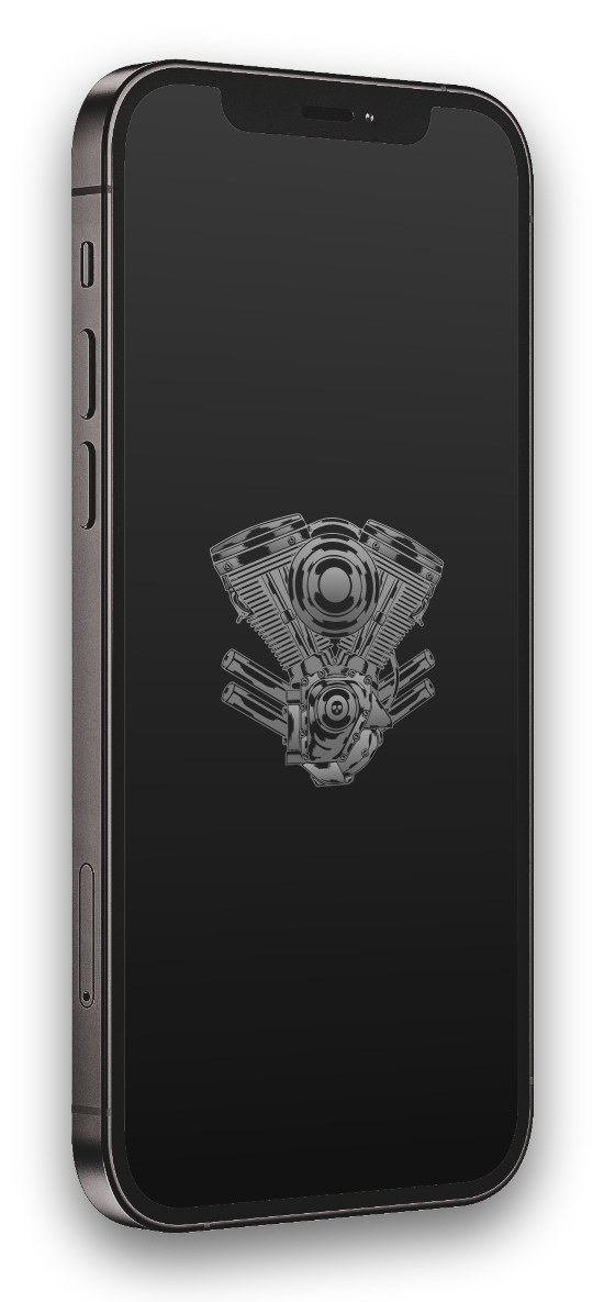 Custom screen protector - Tempered Glass - Harley V-Twin Moteur ...